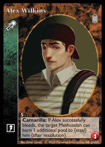 Alex Wilkins - Caitiff - Vampire VTES | eBay