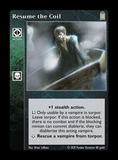 Resume the Coil - Action - Vampire VTES | eBay UK